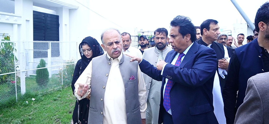 MD OPF Muhammad Afzal Bhatti’s Visit to OPF Housing Society, Gujrat ...